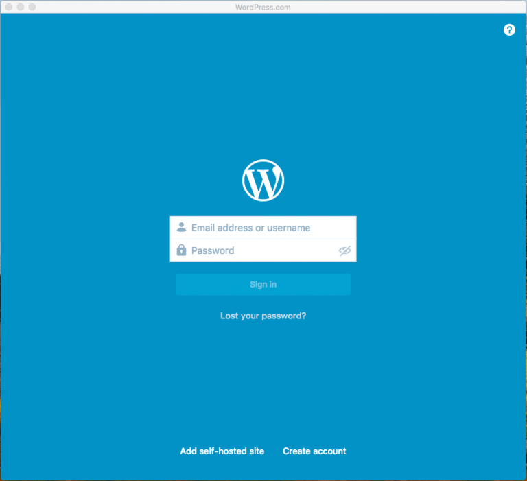 WordPress: Desktop App (MacOS) – NetWeaver Help